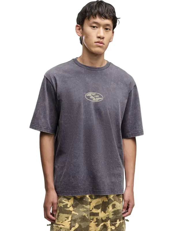 PUMA Graphics Boxy Graphic T-shirt - Gray