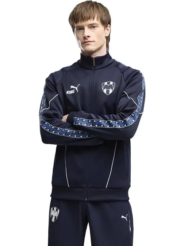 PUMA Cf Monterrey King Anthem Zip-up Soccer Jacket - Blue