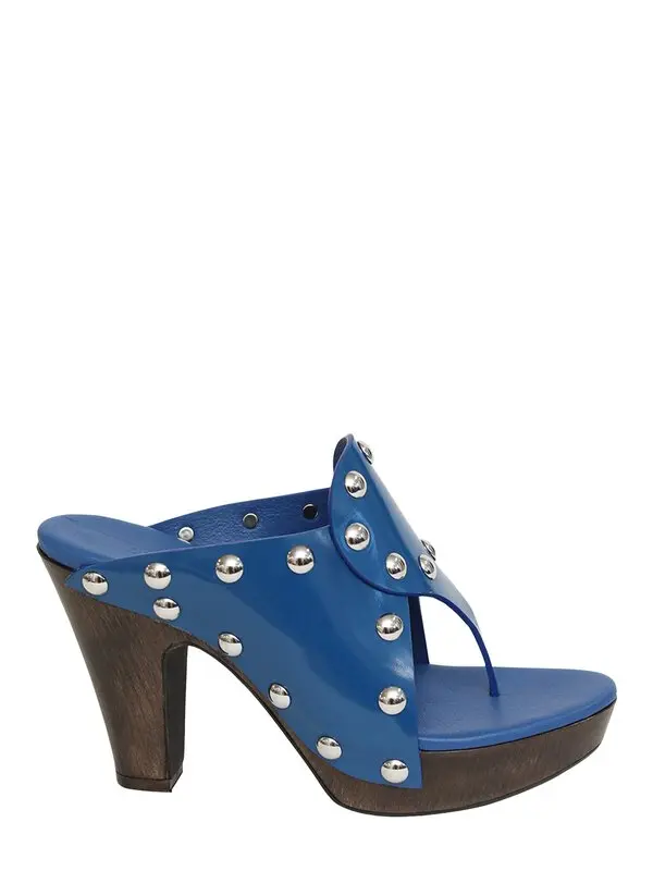 Christopher Esber Juna Embellished Clog - Blue