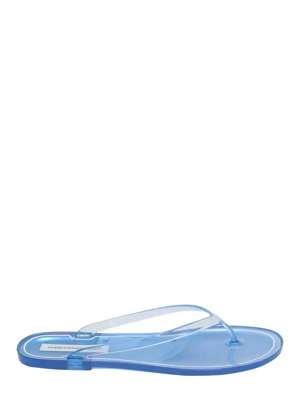 Christopher Esber Jo Flip Flop - Clear