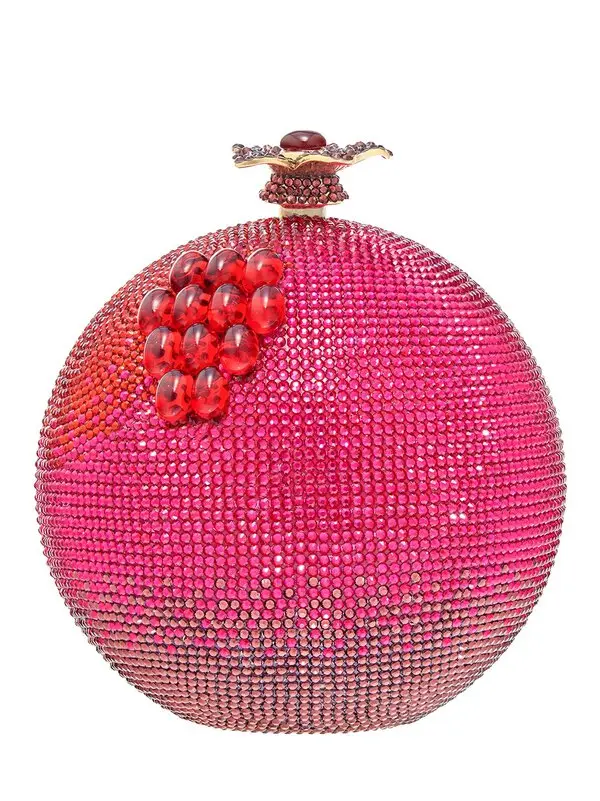 Judith Leiber Pomegranate Clutch - Red