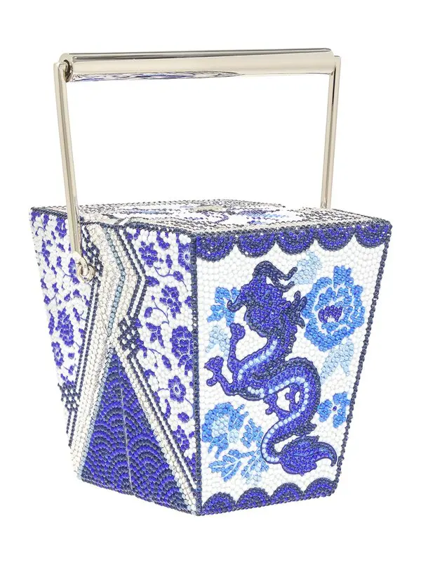 Judith Leiber Dragon Clutch - Blue