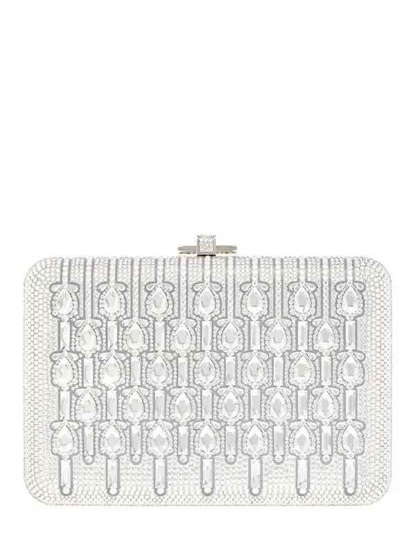 Judith Leiber Bijou Slim Slide Clutch - Multi
