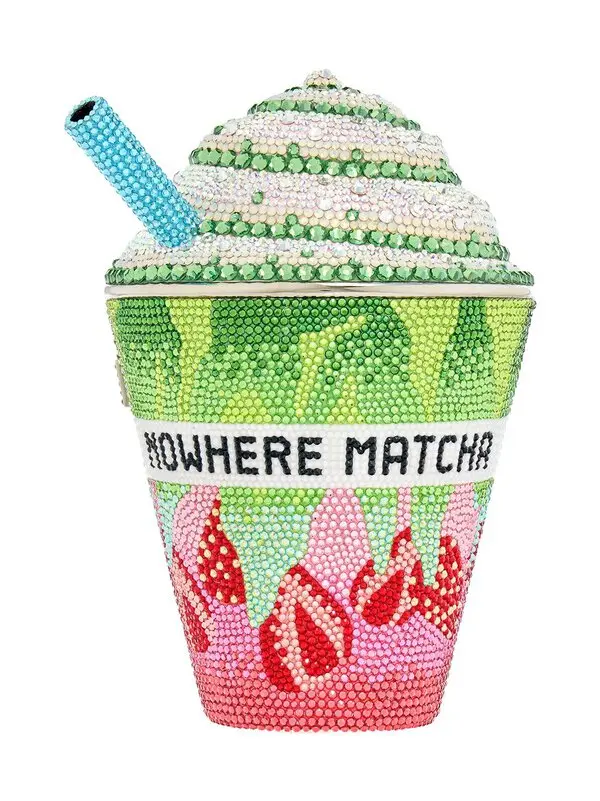 Judith Leiber Matcha Frozen Drink Clutch - Pink