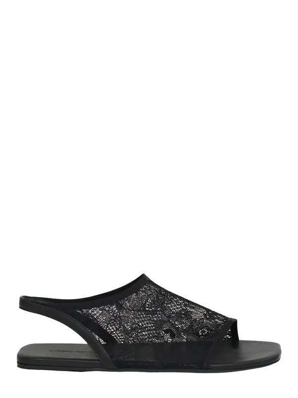 Christopher Esber Lexi Hosiery Stocking Sandal - Black