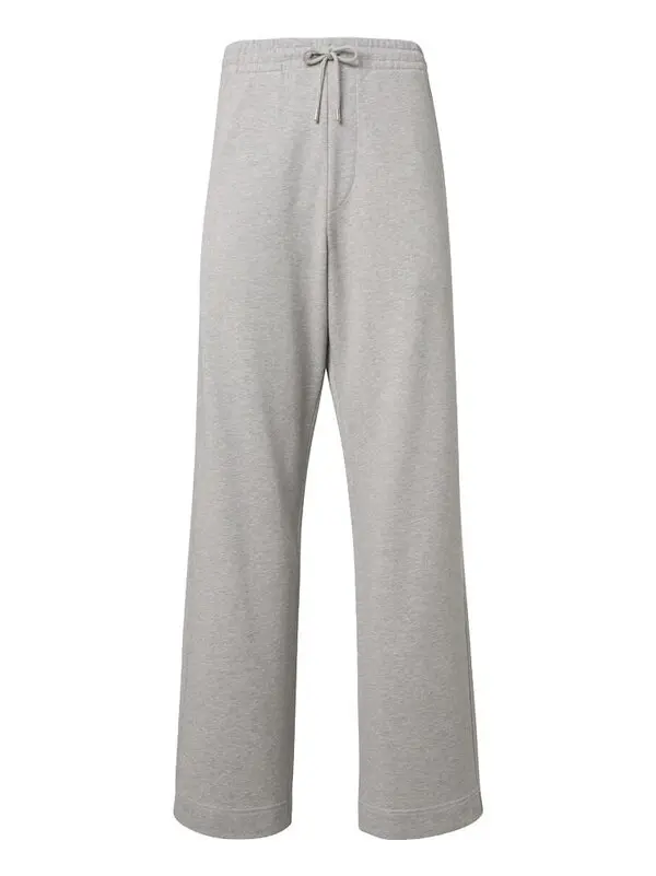 Dries Van Noten Cotton Jersey Sweatpants - Grey