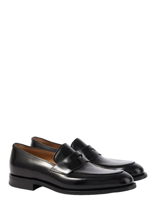 Church's Hertford Leather Penny Loafers - Black