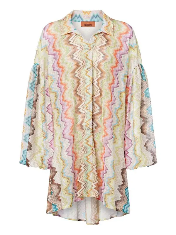 Missoni Zigzag Oversized Shirt - Multicoloured