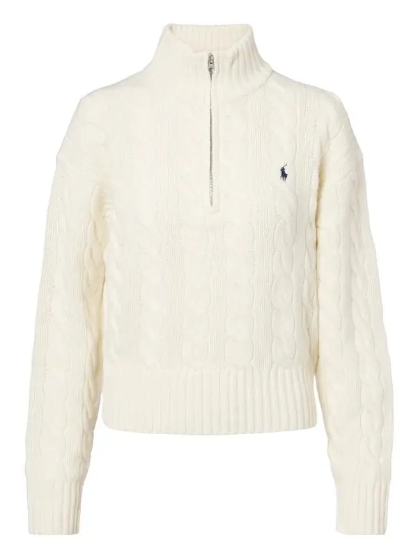 Polo Ralph Lauren Cable-knit Sweater - White