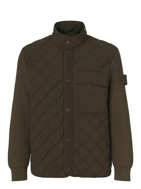 Stone Island Ghost Quilted Jacket - Green