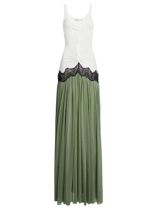 Christopher Esber Open Twist Verner Lace Maxi Dress - Multi