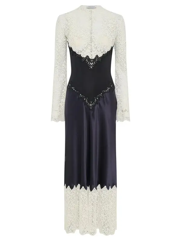 Gabriela Hearst Esker Cotton Maxi Dress - Multi