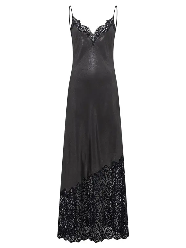 Gabriela Hearst Pomona Wool Maxi Dress - Black