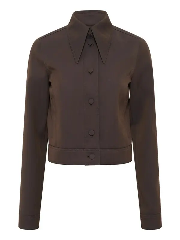 Gabriela Hearst Fidalis Virgin Wool Jacket - Brown