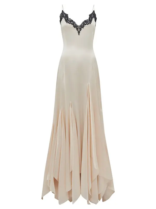Gabriela Hearst Cinto Silk Maxi Dress - Ivory