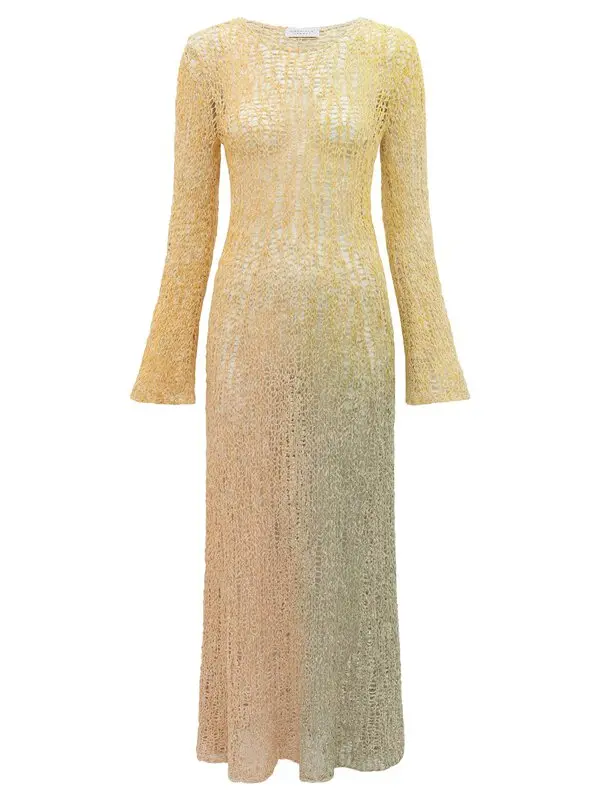 Gabriela Hearst Elinea Spray-dye Maxi Dress - Multi