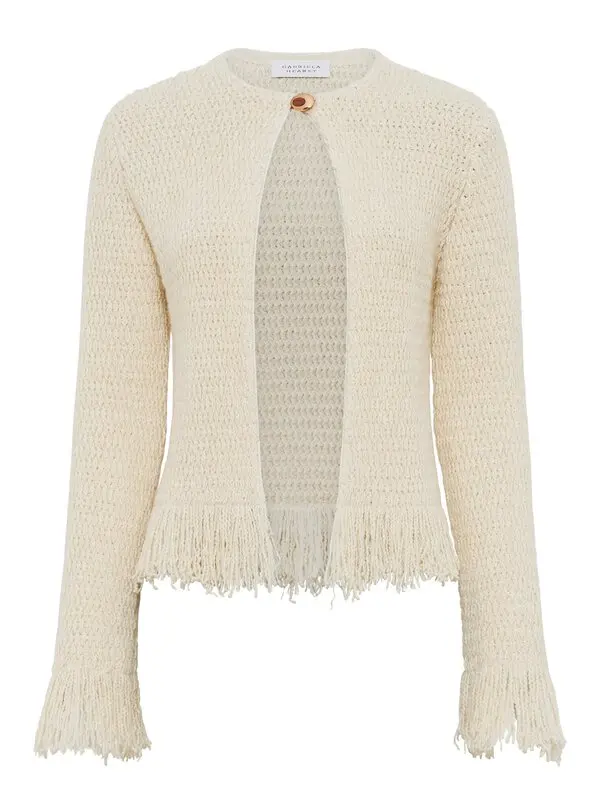 Gabriela Hearst Sena Wool-cashmere Jacket - Ivory