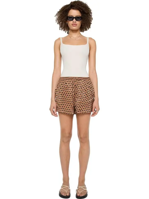 Natalie Martin Jasper Short Grande Polka Dot - Black