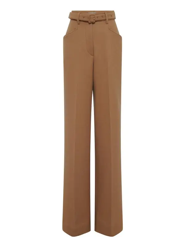 Gabriela Hearst Norman Wool-silk Pants - Multi