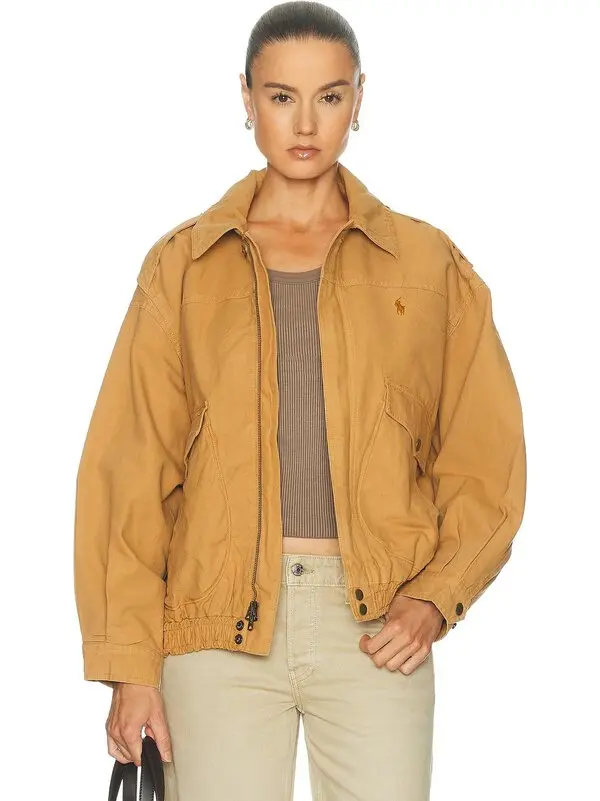 Polo Ralph Lauren Bomber Jacket - Tan