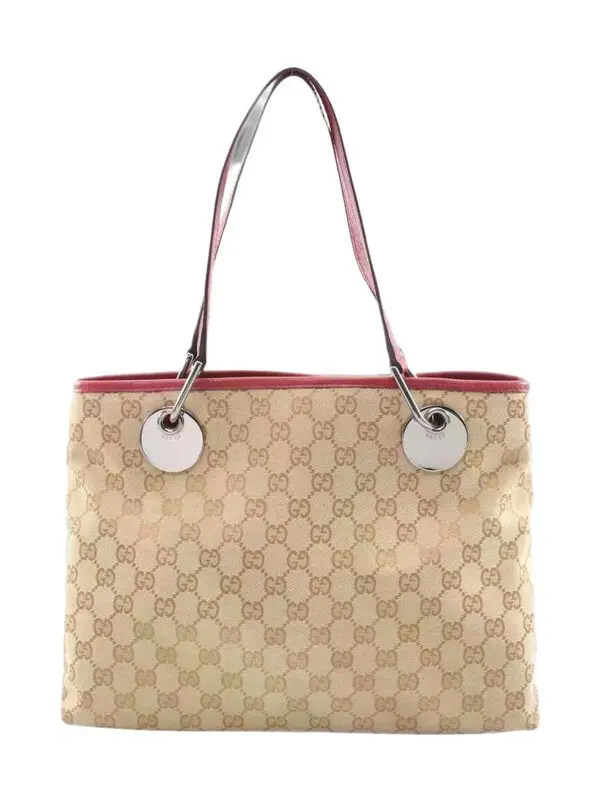 Gucci Gg Canvas Tote Bag - Neutrals