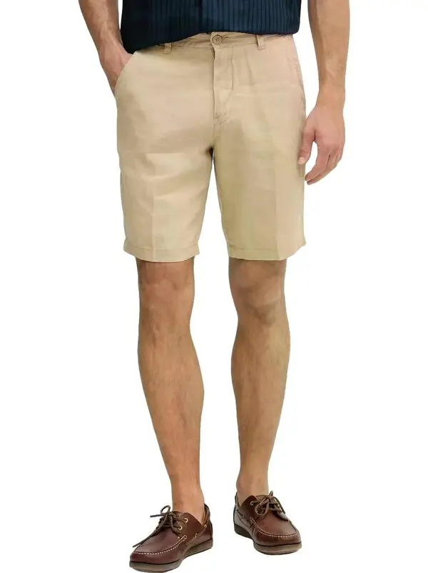 BENETTON Pressed-crease Tailored Shorts - Neutrals
