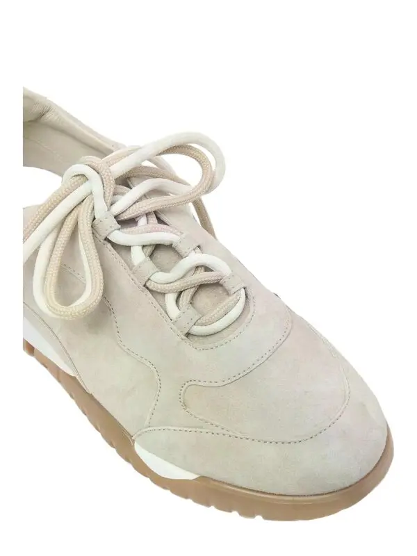 Peserico Panelled Suede Sneakers - Neutrals