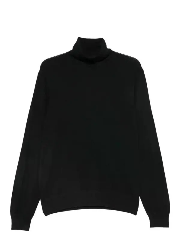 TOM FORD Roll-neck Long-sleeve Sweater - Black