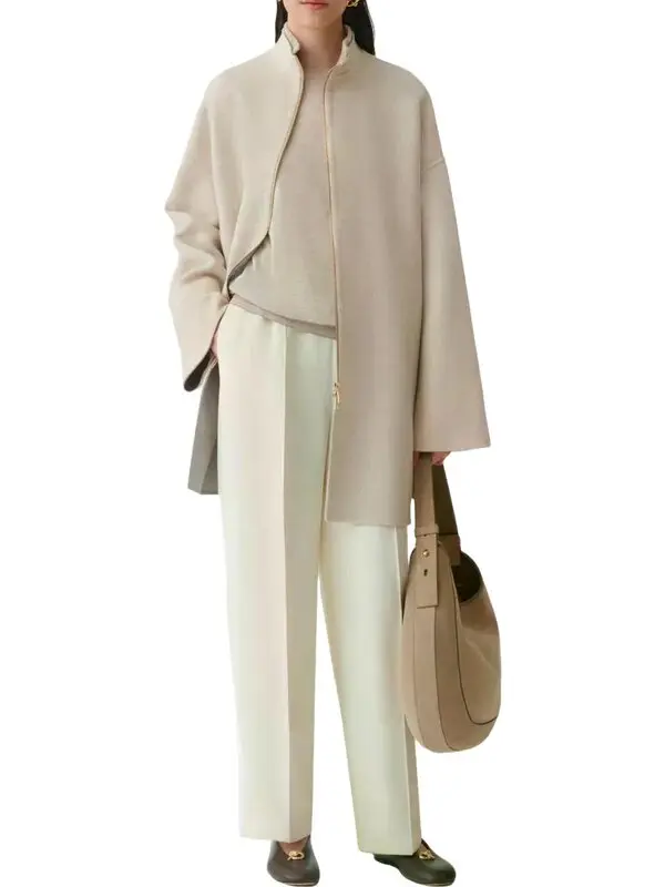 Fabiana Filippi Fine Knit Crew Neck Sweater - Neutrals