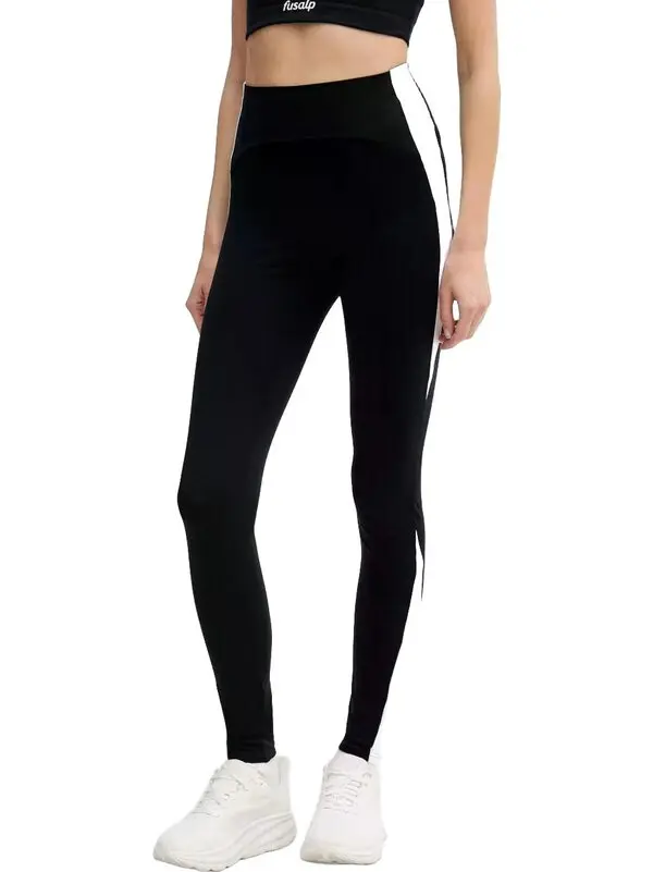 Fusalp Side-stripe Leggings - Black