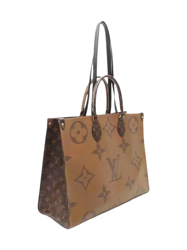 LOUIS VUITTON Monogram On-the-go Tote Bag - Brown