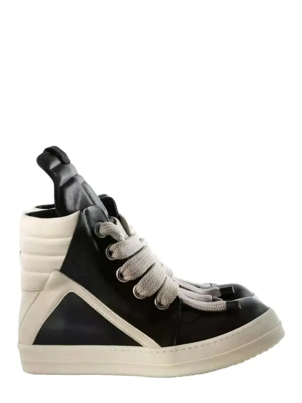 Rick Owens Geobasket High-top Sneakers - Black