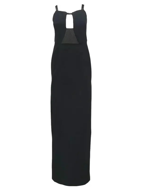 TOM FORD Sleeveless Cut-out Maxi Dress - Black