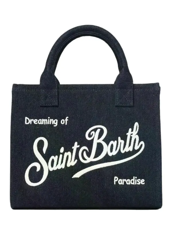 MC2 SAINT BARTH Vanity Tote Bag - Blue