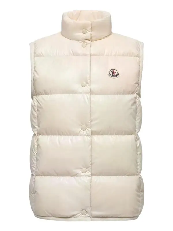Moncler Badia Quilted Gilet - Neutrals