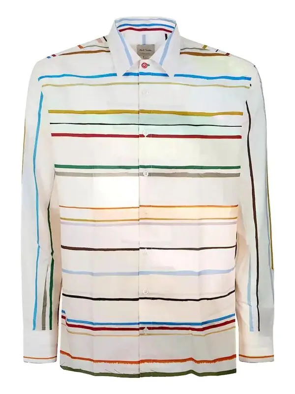 Paul Smith Stripe-print Shirt - White
