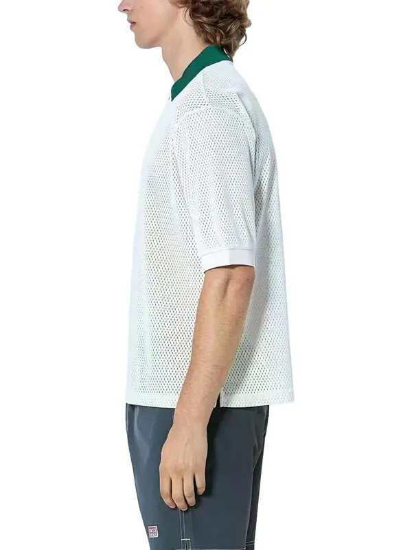 METALWOOD STUDIO Mesh-construction Polo Shirt - Neutrals