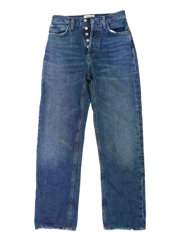 AGOLDE Raw Hem Jeans - Blue