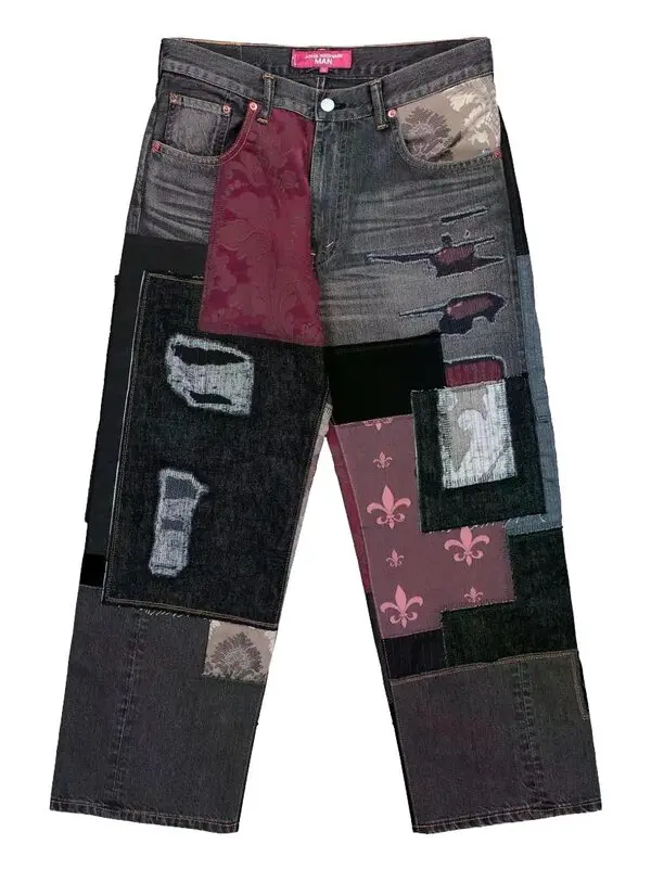 Junya Watanabe Patchwork Jeans - Black