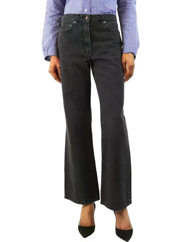 THE ROW Straight-leg Jeans - Black