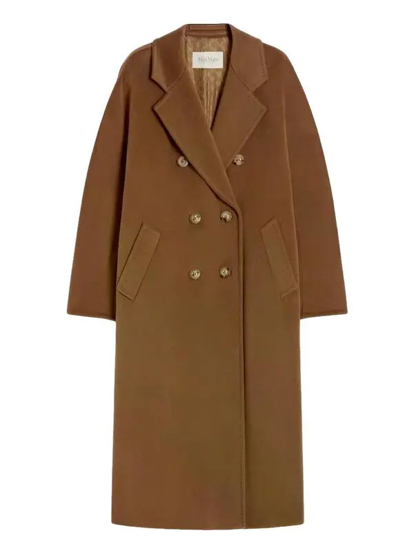 Max Mara Double-breasted Coat - Brown