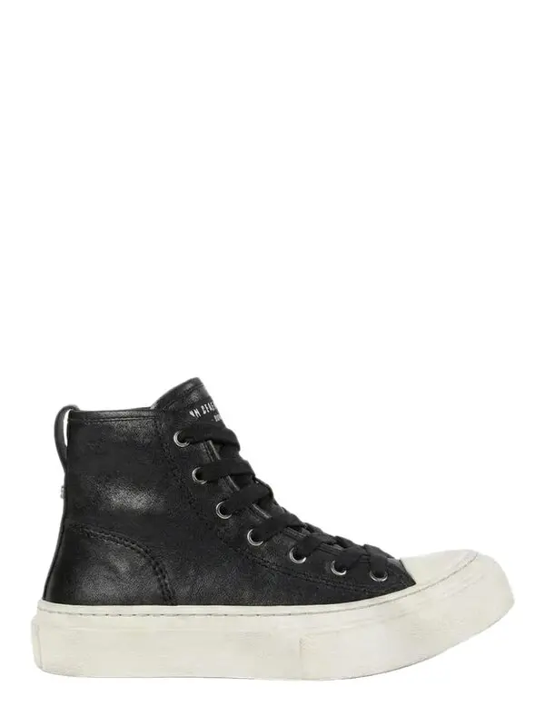 ANN DEMEULEMEESTER Ycke Vulcanised Sneakers - Black
