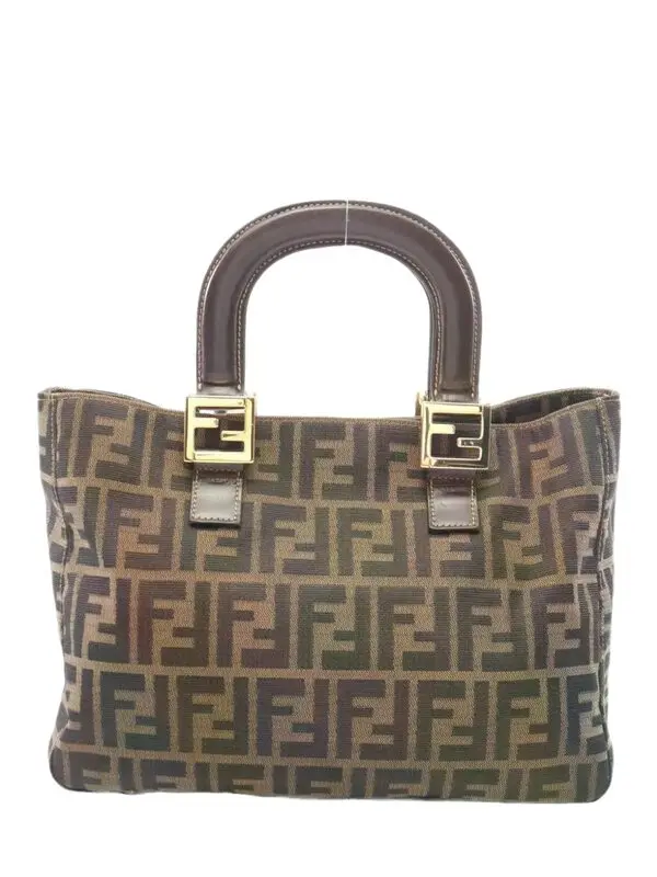 Fendi Zucca Tote Bag - Brown