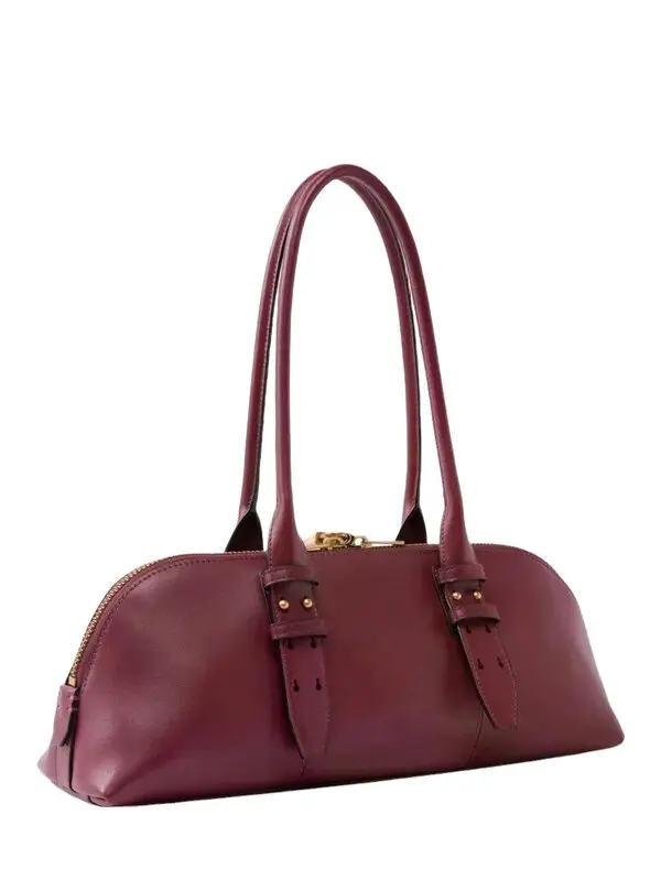 Pinko Leather Tote Bag - Red