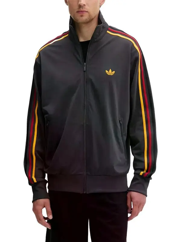 Adidas Firebird Side-stripe Zip-up Track Jacket - Black