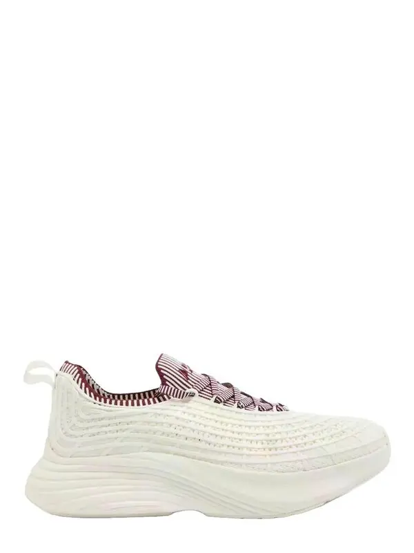 Apl Ribbed-knit Lace-up Sneakers - Neutrals