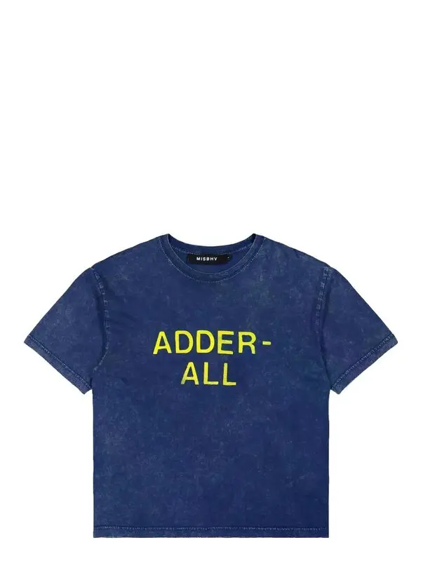 MISBHV Faded Effect T-shirt - Blue