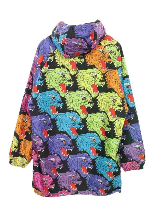 Gucci Psychedelic Panther Parka Jacket - Black
