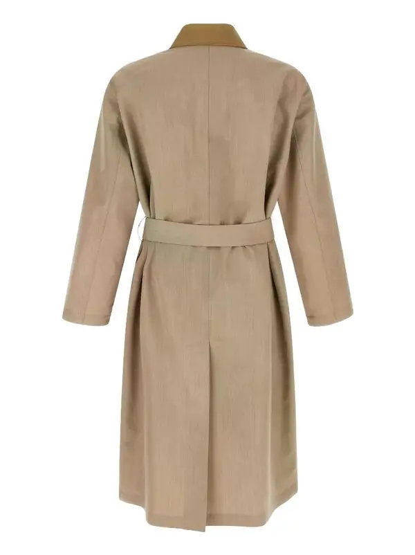 Auralee Belted Coat - Neutrals