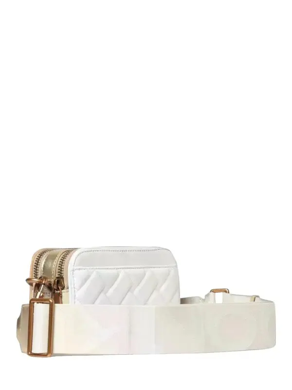 Kurt Geiger Quilted Suede Shoulder Bag - Neutrals